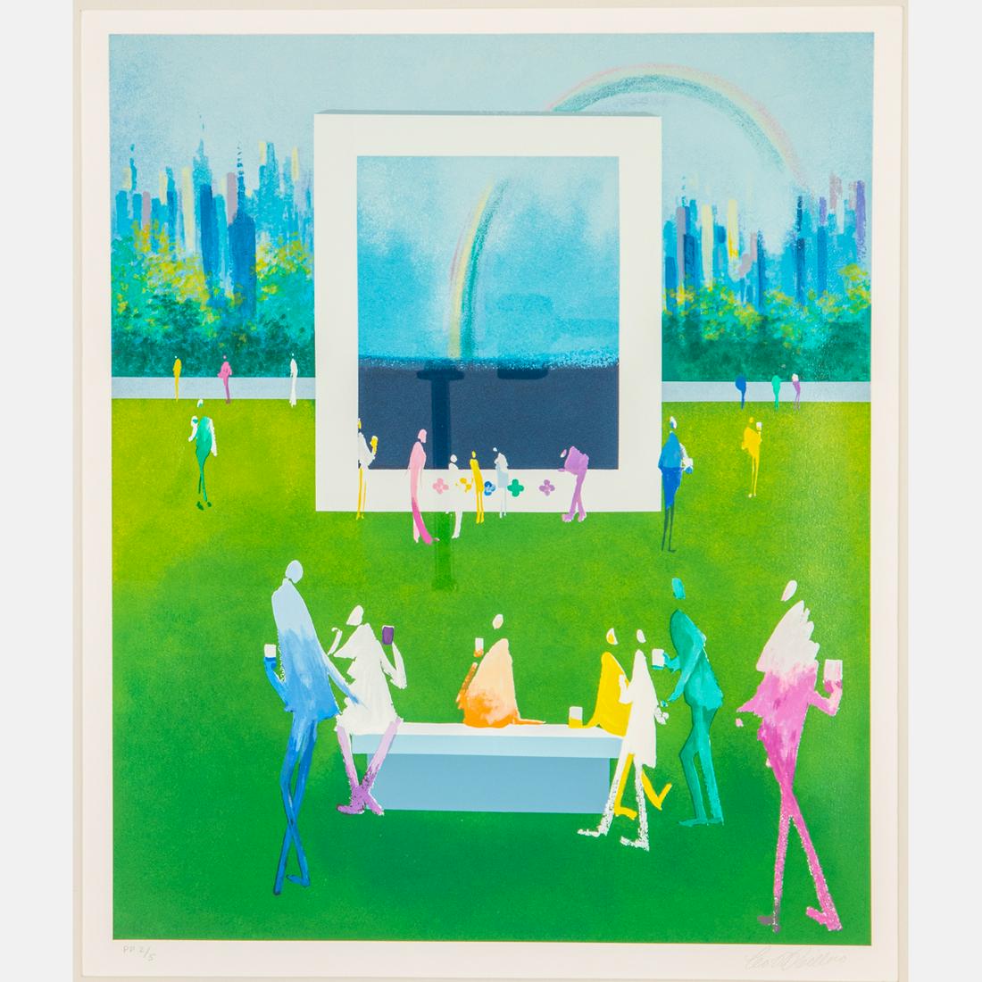 Leo Posillico (american, 20th/21st Century) Brighten Up