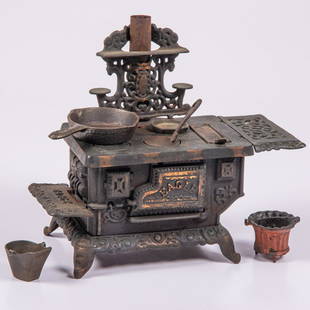 Salesman Sample Or Toy Cook Stove, "eagle" By Lancaster
