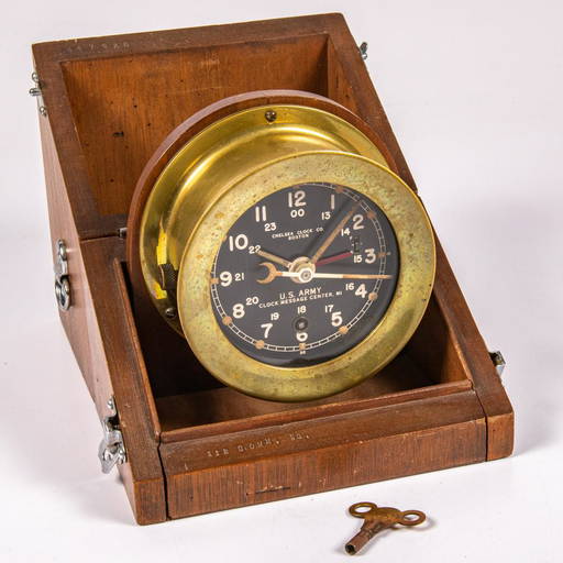 Chelsea Clock Co. U.s. Army Clock Message Center Mark 1