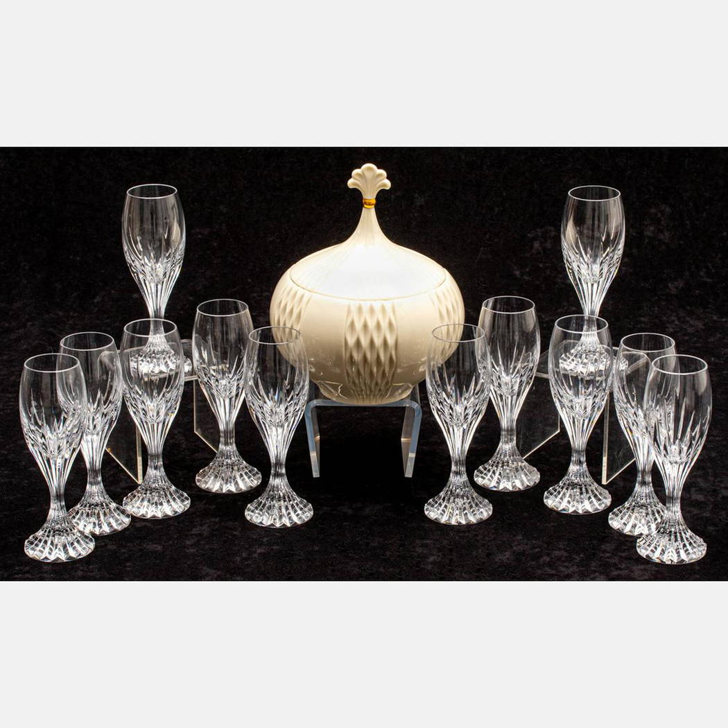 Twelve Baccarat Massena Cordial Glasses Nov 16 2022 Grays