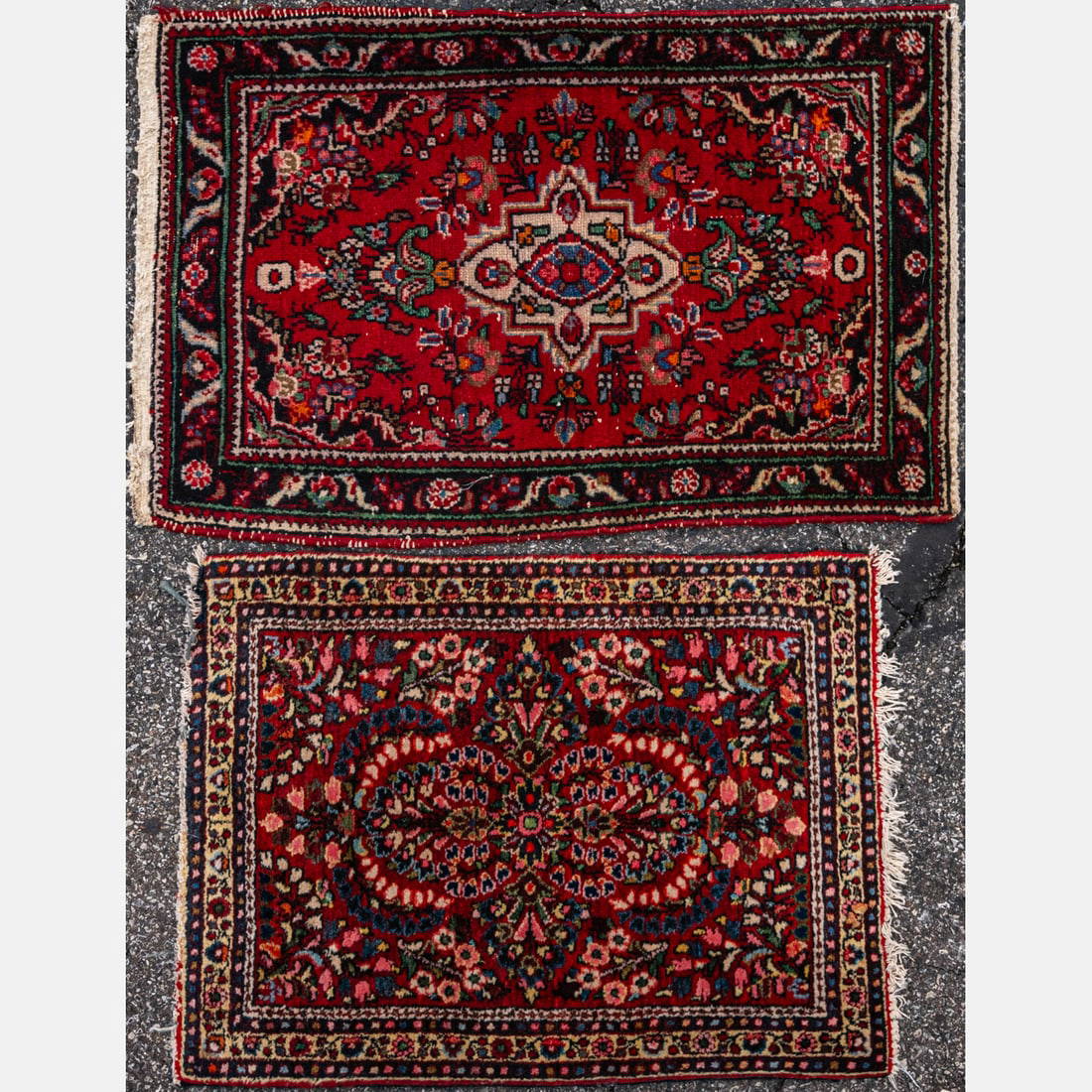 Two Persian Wool Rugs Auction
