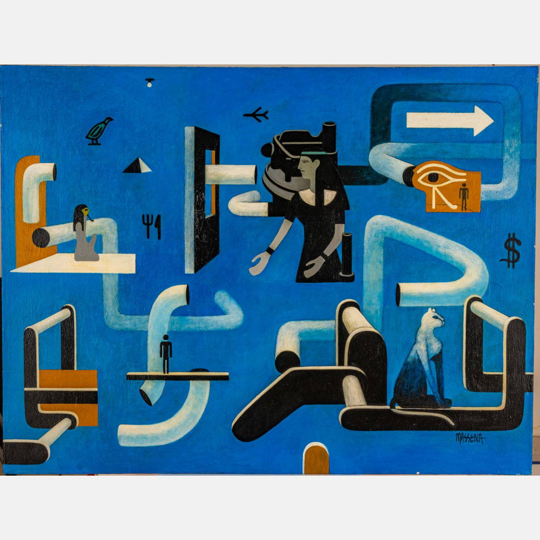 James Massena March (american, 1953-2021) Auction