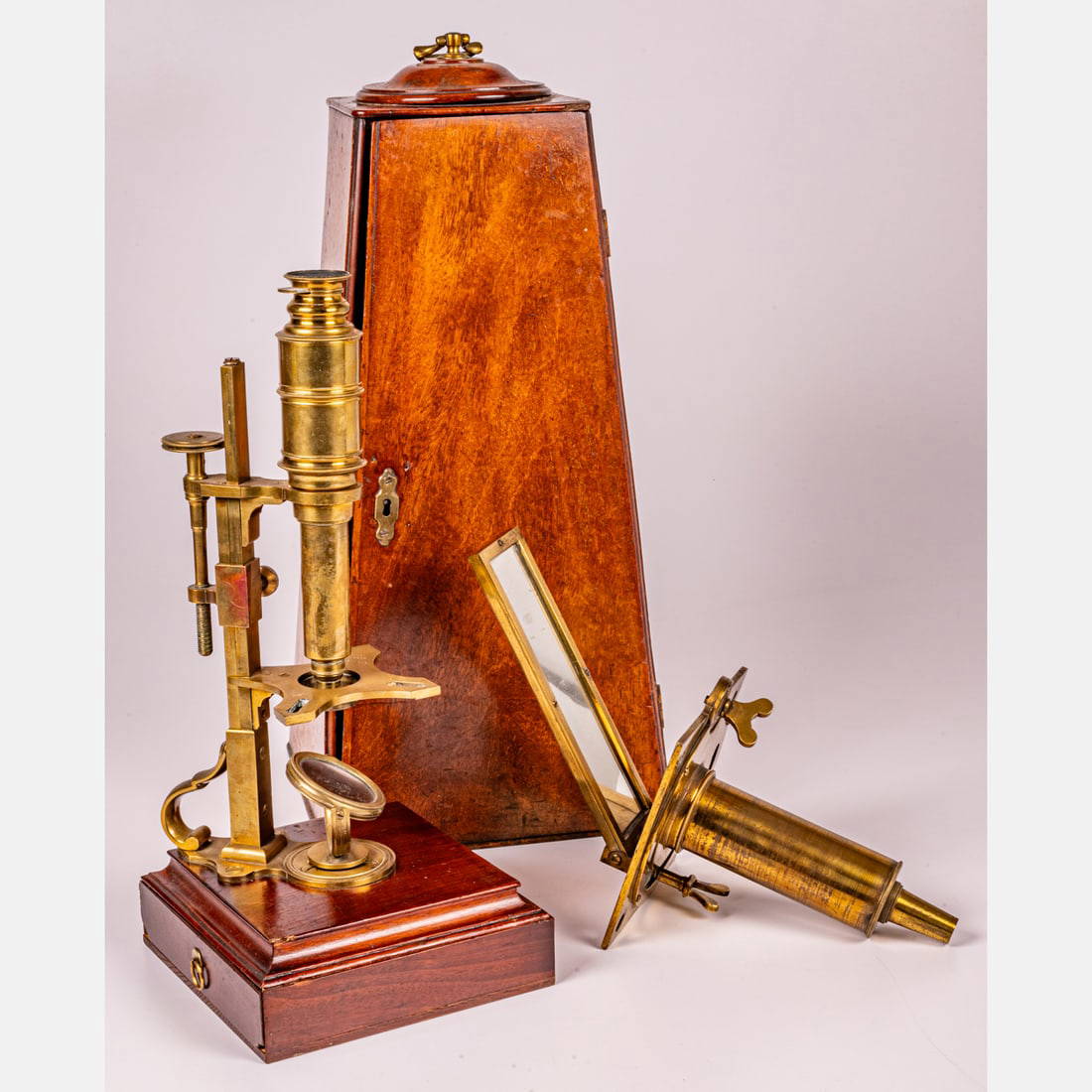 Cuff-type Microscope Compendium By Dolland Auction