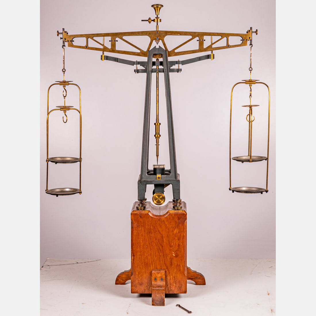 Albert Rueprecht & Son Vienna Large Demonstration Balance Scale Auction
