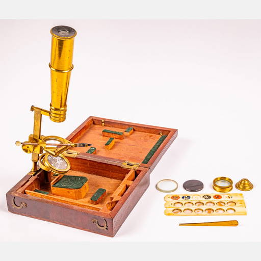 Cary/gould Portable Compound Microscope,