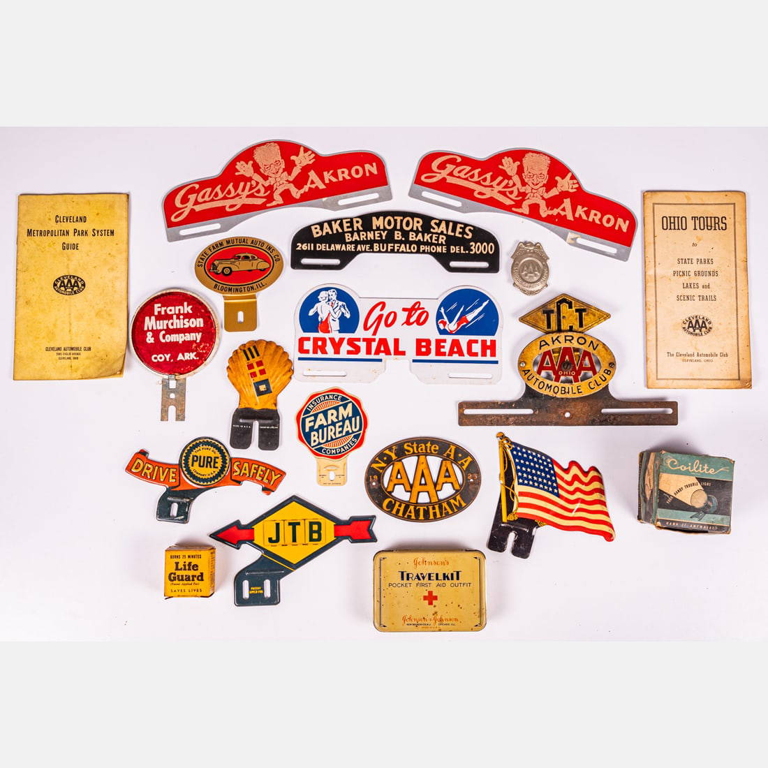 License Plate Toppers And Accessories Auction