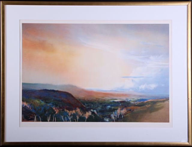 John Robert Maxon (1926-1995) Vista Redonda, Lithograph