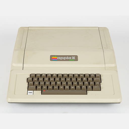 A Vintage Apple Ii Plus Computer, 20th Century.