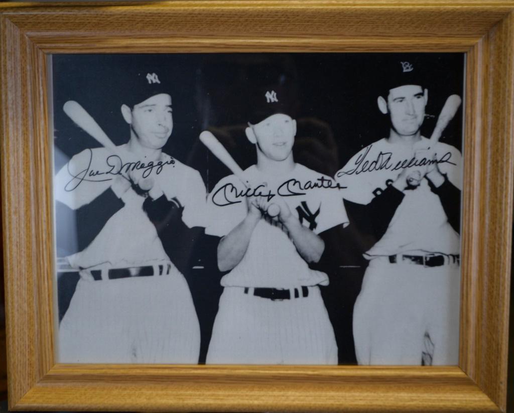 Signed Joe, Mickey, & Ted Photo