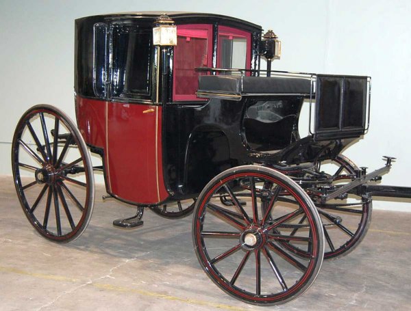 Bachelor Brougham Horsedrawn Carriage By Brewster