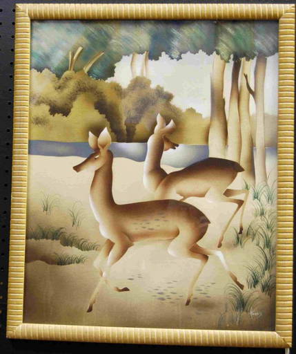 Benjamin Jorg Harris Original Watercolor