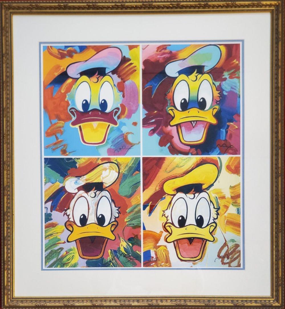 Peter Max Donald Duck Giclee