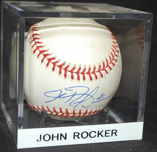 John Rocker Autographed Baseball