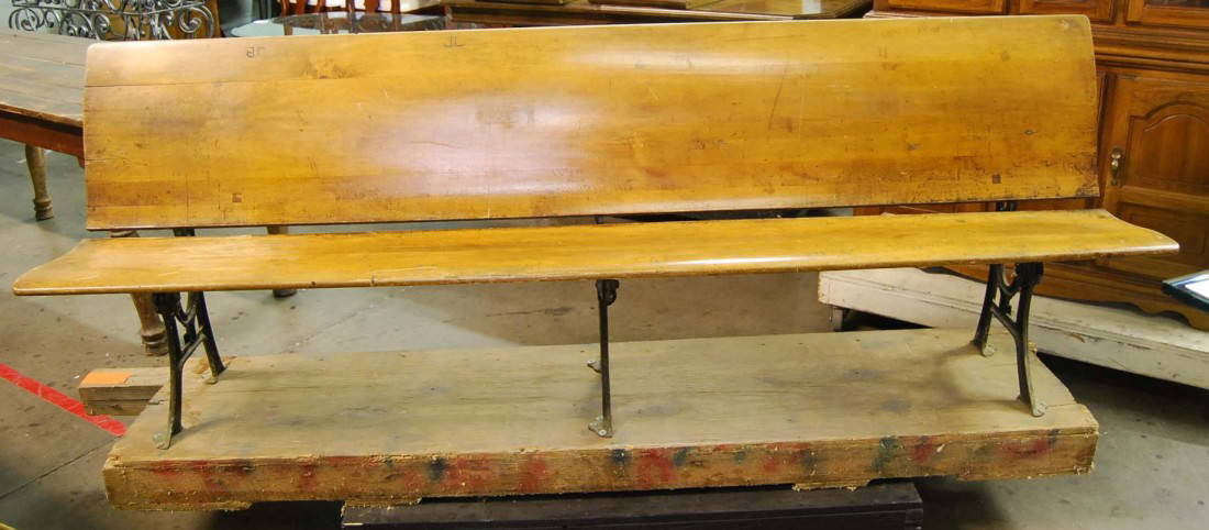 Super Nice Folding Train Station Bench