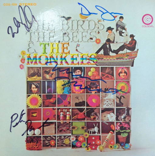 Monkees "Birds, Bees, & The Monkees" Signed - Jan 08, 2023 | Aardvark ...