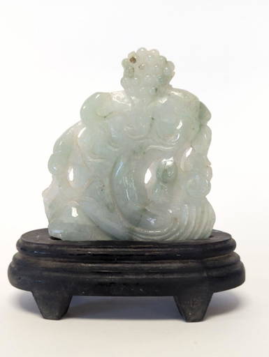 Antique Chinese Jade Sculpture 4.75"H (#0223) on Jan 08, 2023 ...