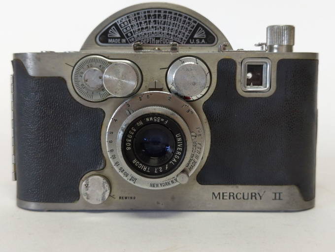 Univex Mercury II 35mm Camera (#0328) on Jan 08, 2023 | Aardvark ...
