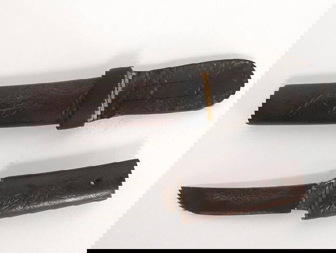 Japanese Toshi Or Ainu Knife 6"l