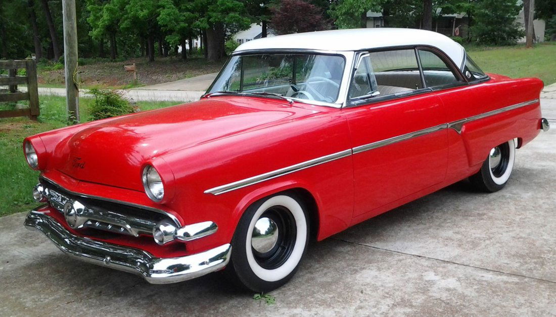 1954 FORD TWO DOOR COUPE - May 19, 2013 | Aardvark Antiques LLC in GA