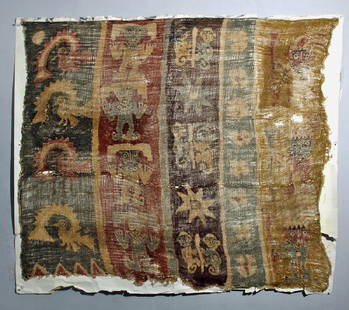 Large Pre Columbian Chimu Textile