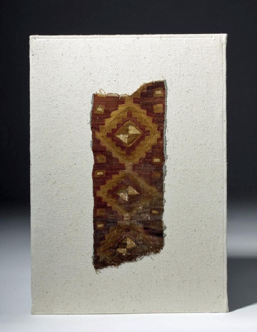 Chimu Textile Panel - Geometric Patterns