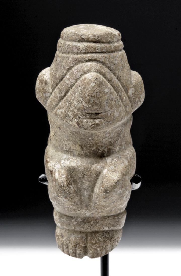 Mixtec Anthropomorphic Stone Pendant