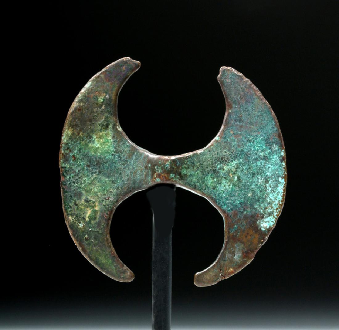Rare Archaic Greek Bronze Axe Votive