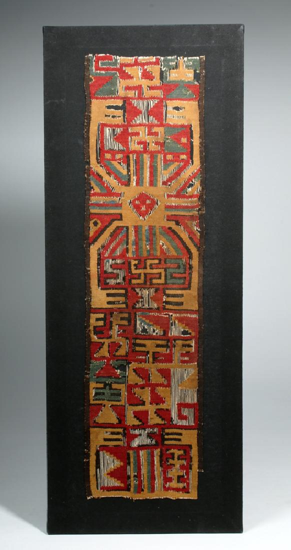 Fine Framed Huari / Wari Textile Panel - Sep 14, 2017 | Artemis Gallery ...