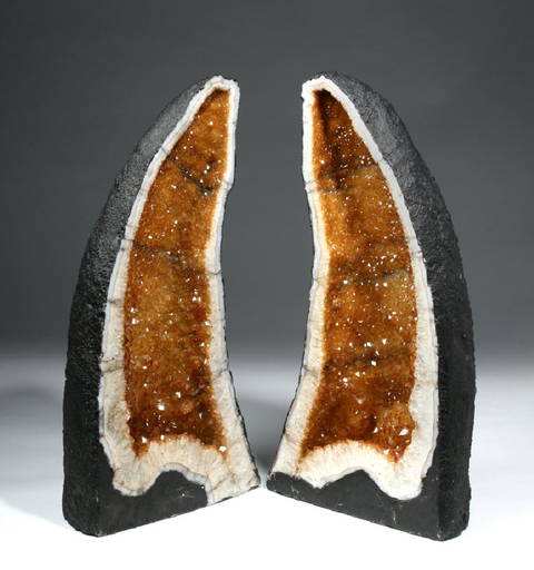 Gorgeous Large Brazilian Geodes W/ Citrine