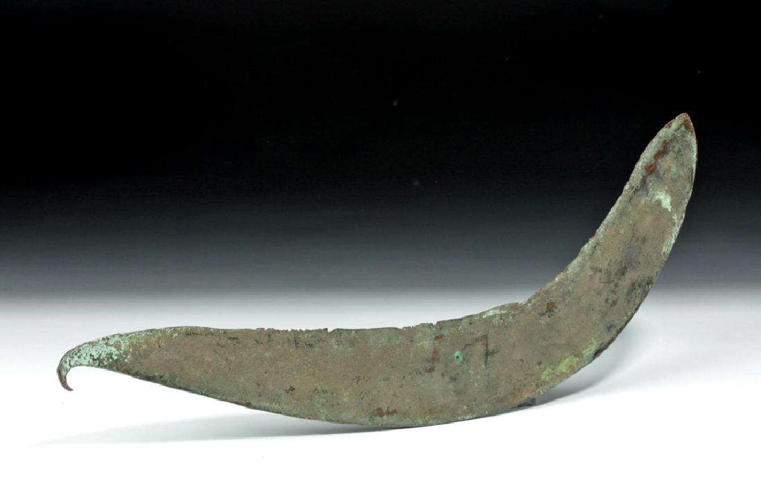 Thracian / Dacian Bronze Falx Blade