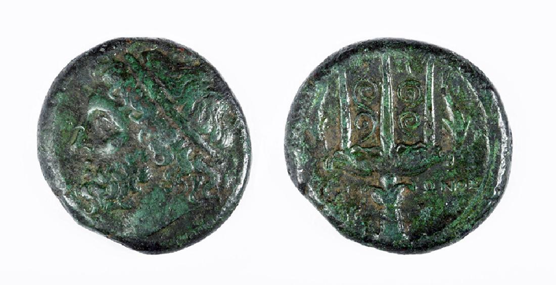 Syracuse Bronze Coin of Hieron II - Sicily