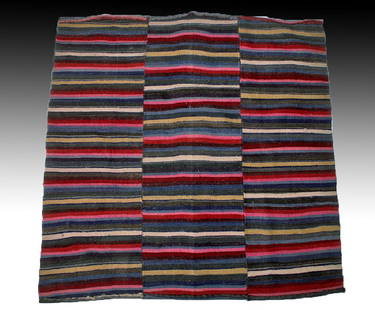 Vintage Tibetan Textile Handwoven Pangden Apron Tibet