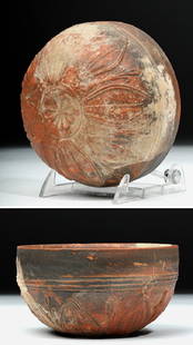 Ancient Greek Hellenistic Megarian Pottery Bowl