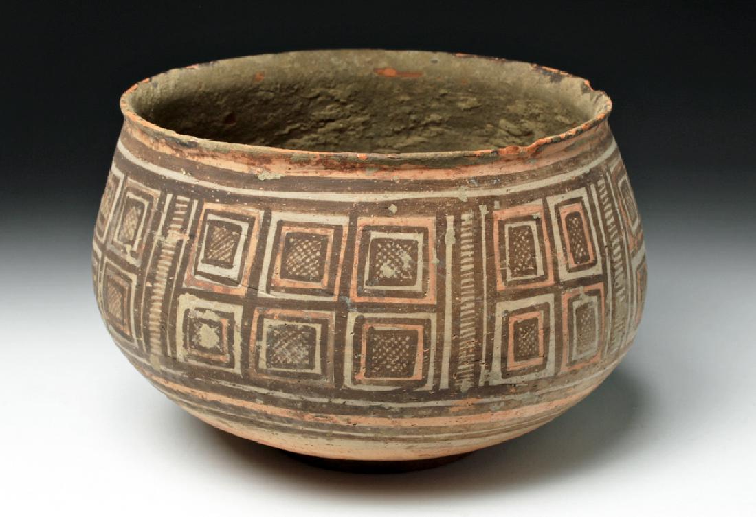 Indus Valley / Harappa Geometric Pottery Bowl
