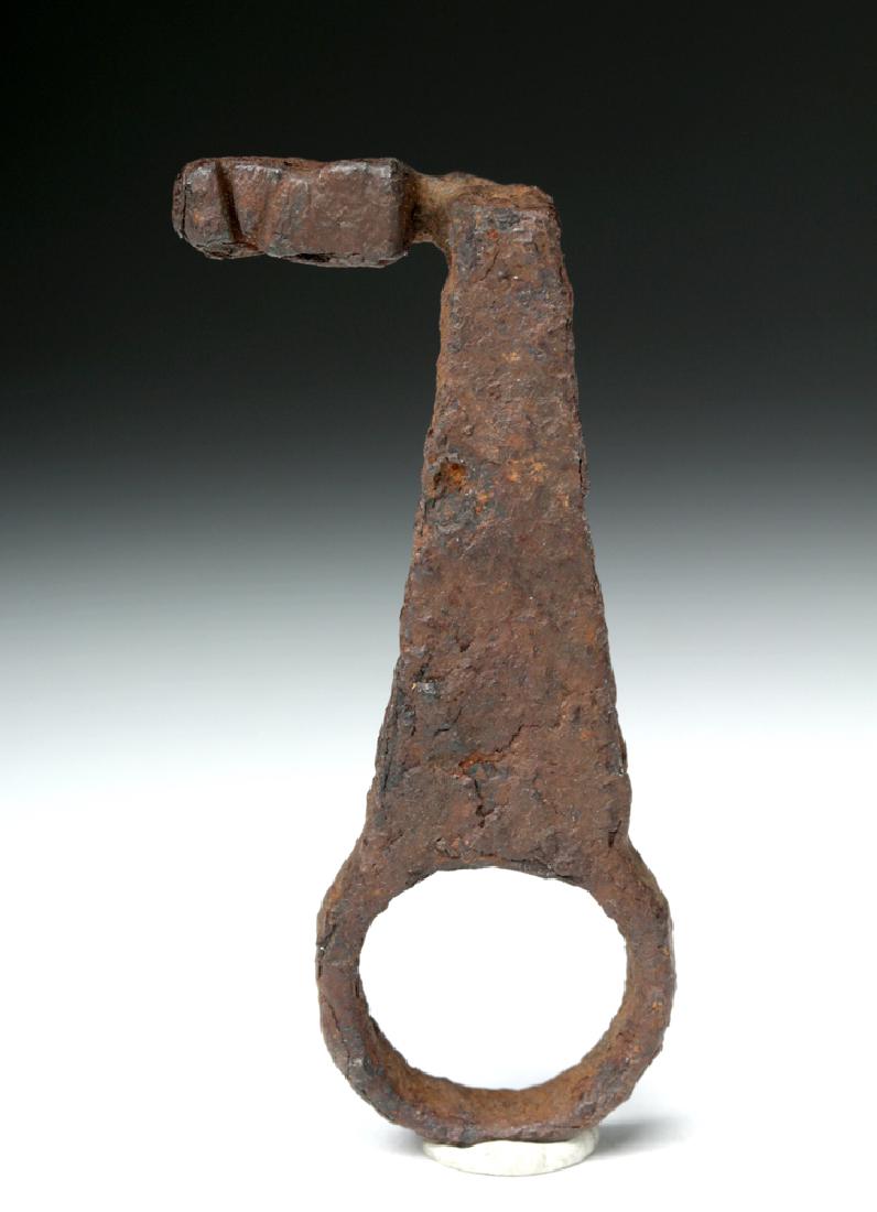 Roman Iron Key Ring