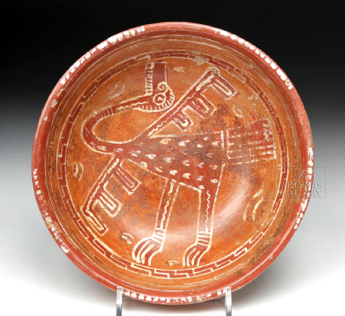 Lovely Mixtec Aztatlan Polychrome Bowl