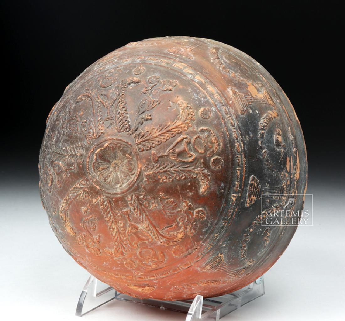 Large Hellenistic Greek Megarian Pottery Bowl