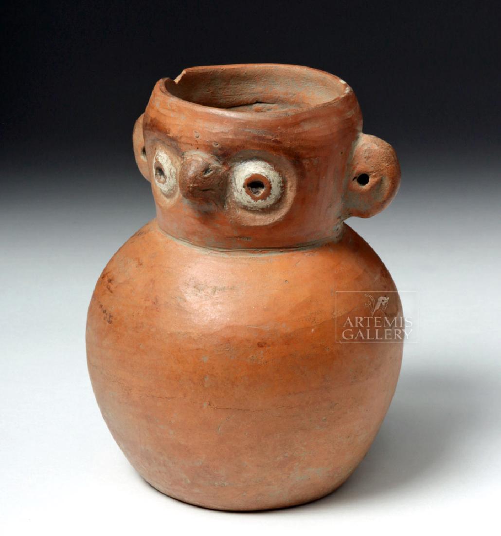 Moche Stirrup Jar Depicting Afterlife