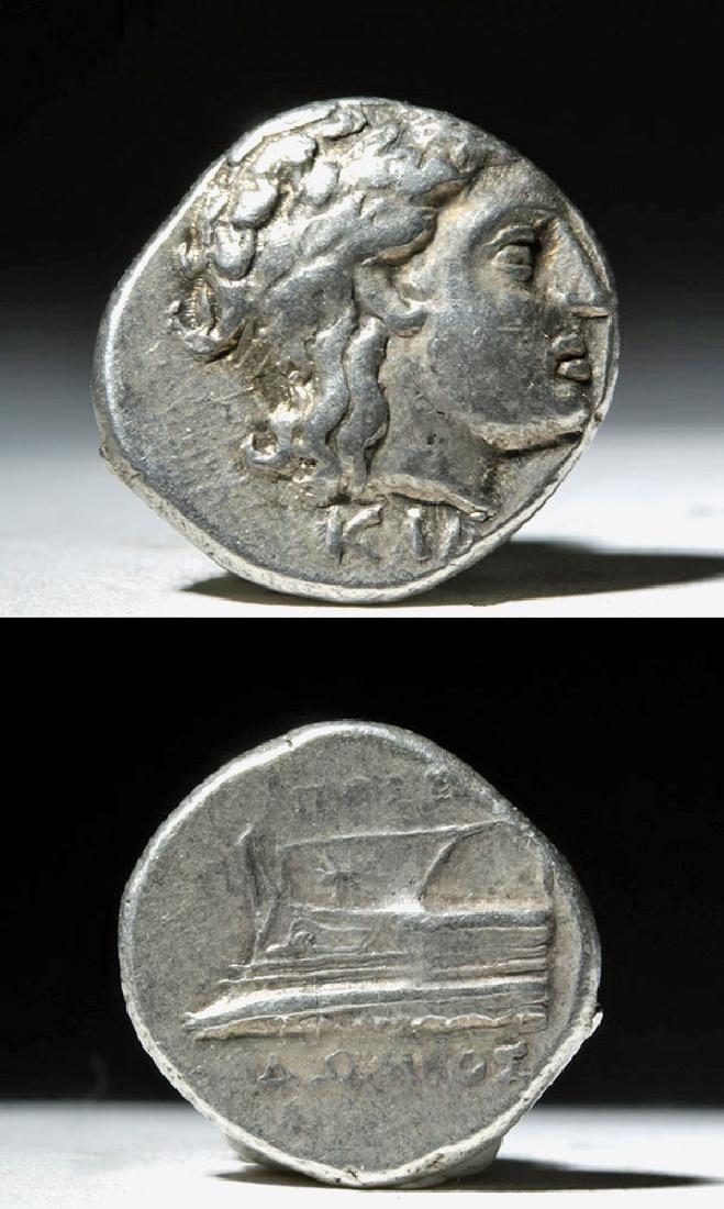 Bithynia Kios AR Silver Hemistater Coin - 325 BCE