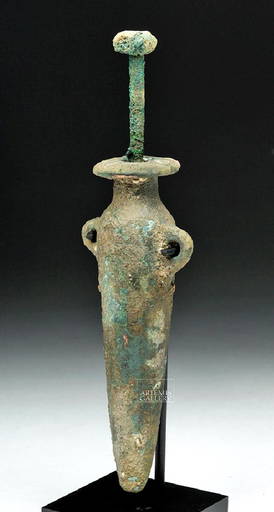 Bactrian Bronze Kohl Container & Applicator