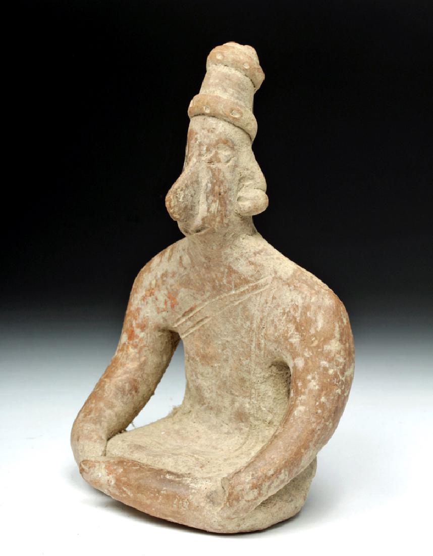 Colima Pottery Seated Figure
