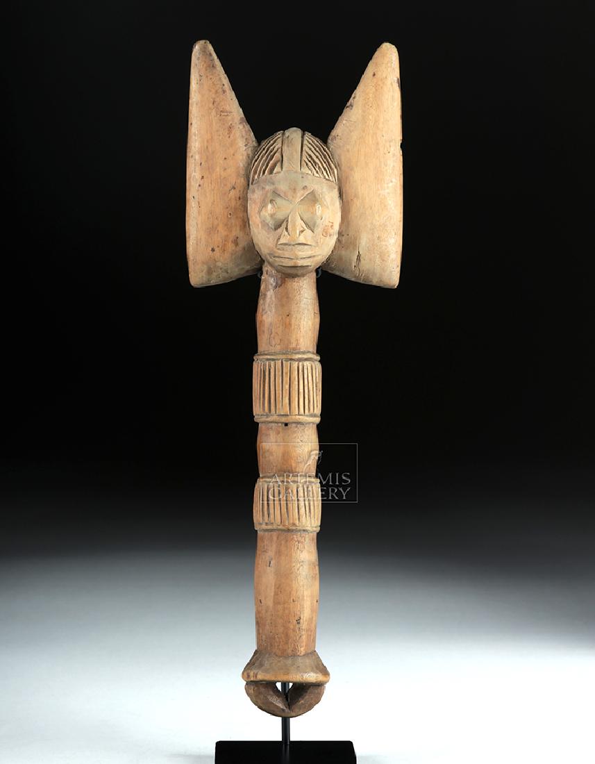 20th C. Yoruban Ose Sango Wooden Staff - Jul 30, 2018 | Artemis Gallery ...