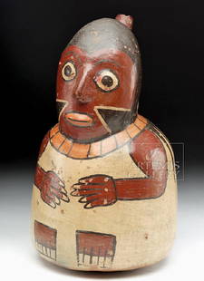 Unrestored Nazca Effigy Vessel