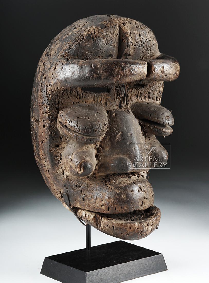 19th C. African Dan Wobe Wooden Face Mask