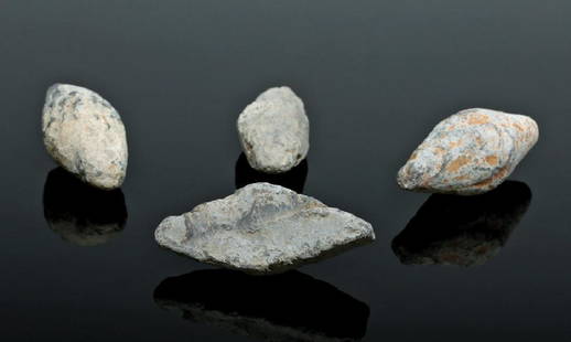 1st C. Roman Lead "singing" Slingshot Bullets