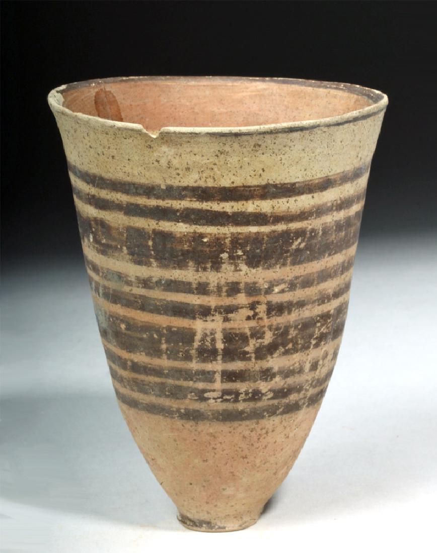 Harappa Geometric Pottery Vessel