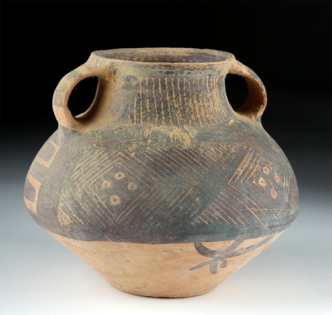 Ancient Chinese Neolithic Pottery Jar