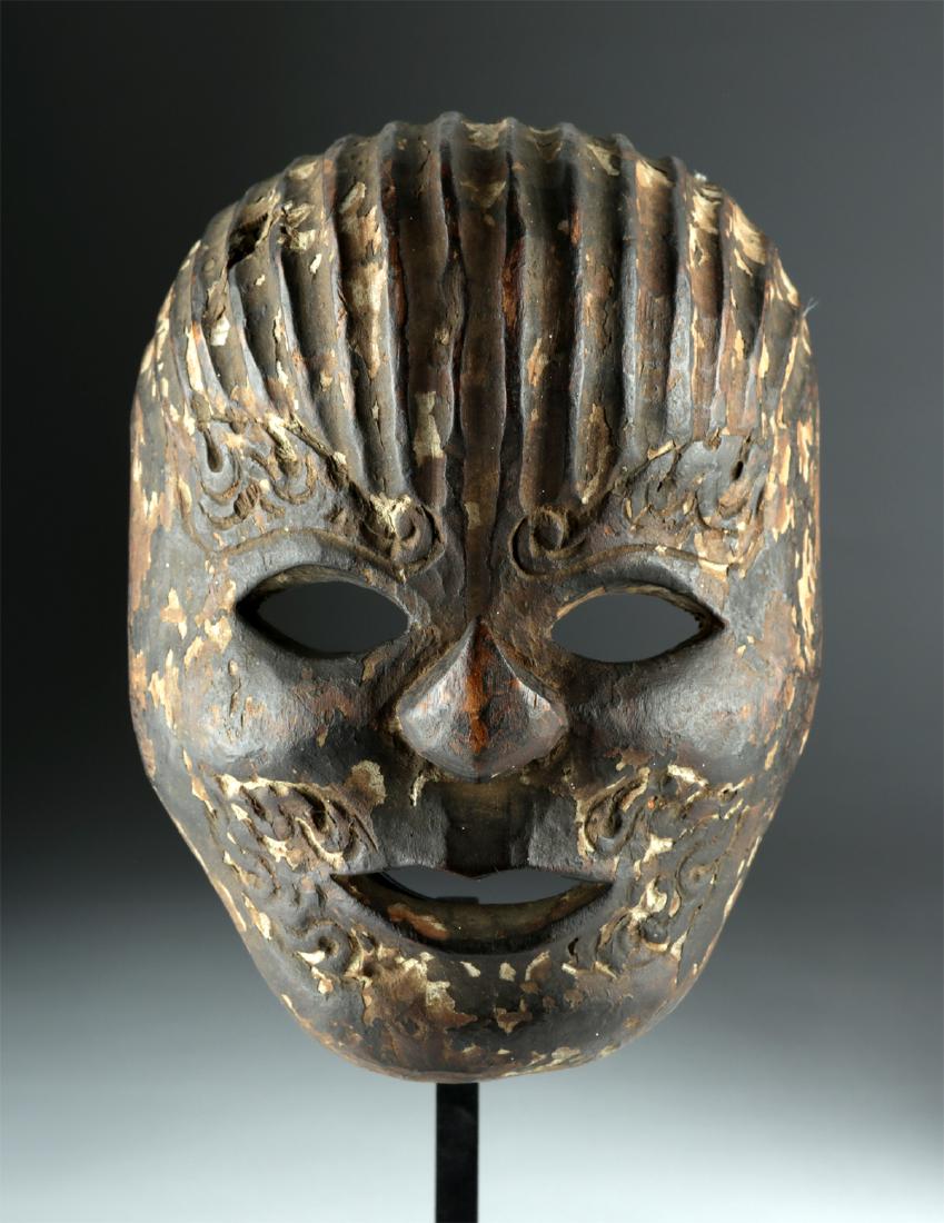 Early / Rare Indonesian Wood Dancing Theater Mask