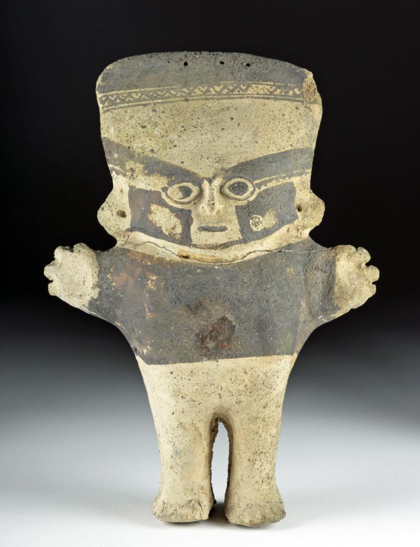 Chancay Bi-Chrome Standing Cuchimilco Figure