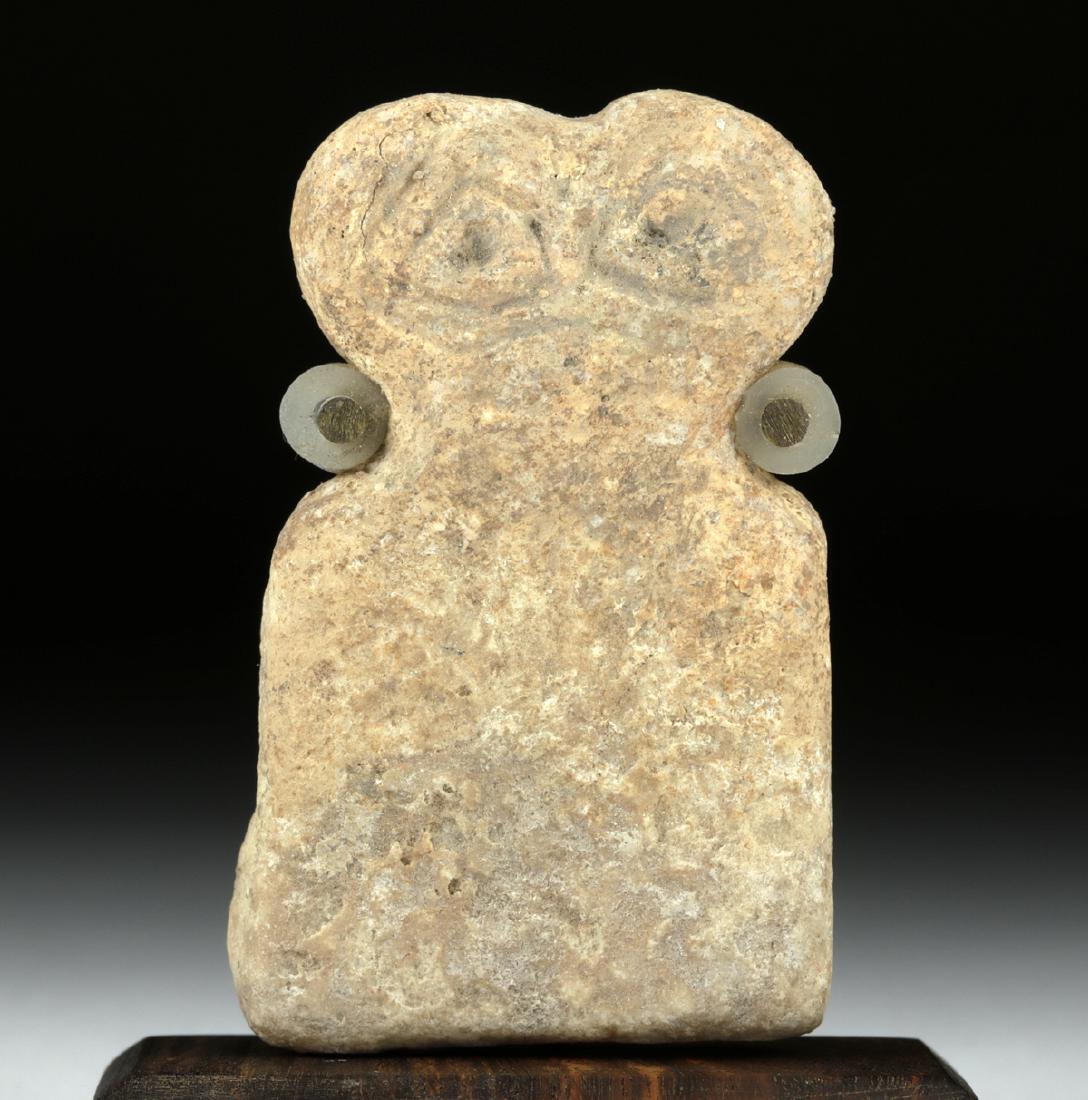 Tell Brak Limestone Eye Idol